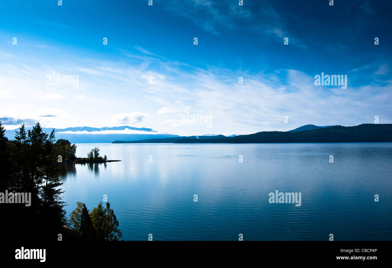 Lake Pend Oreille is a lake in the northern Idaho Panhandle, with a ...