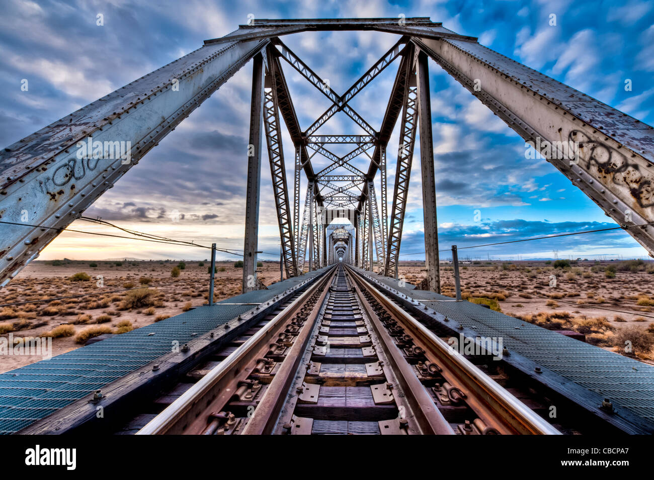 1960s railroad bridge hi-res stock photography and images - Alamy