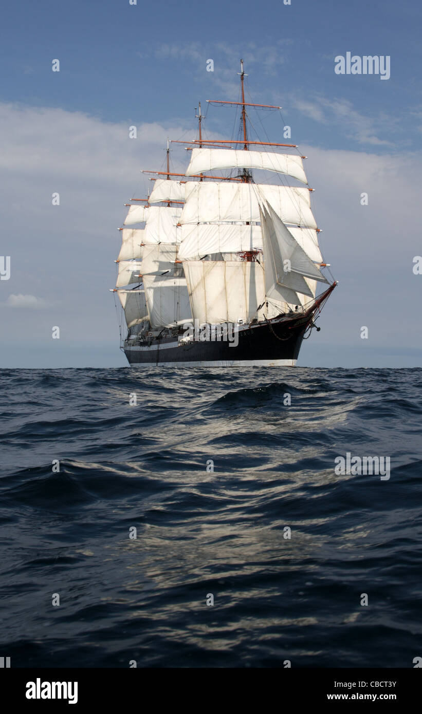 Sailing vessel - Barque Sedov Stock Photo - Alamy