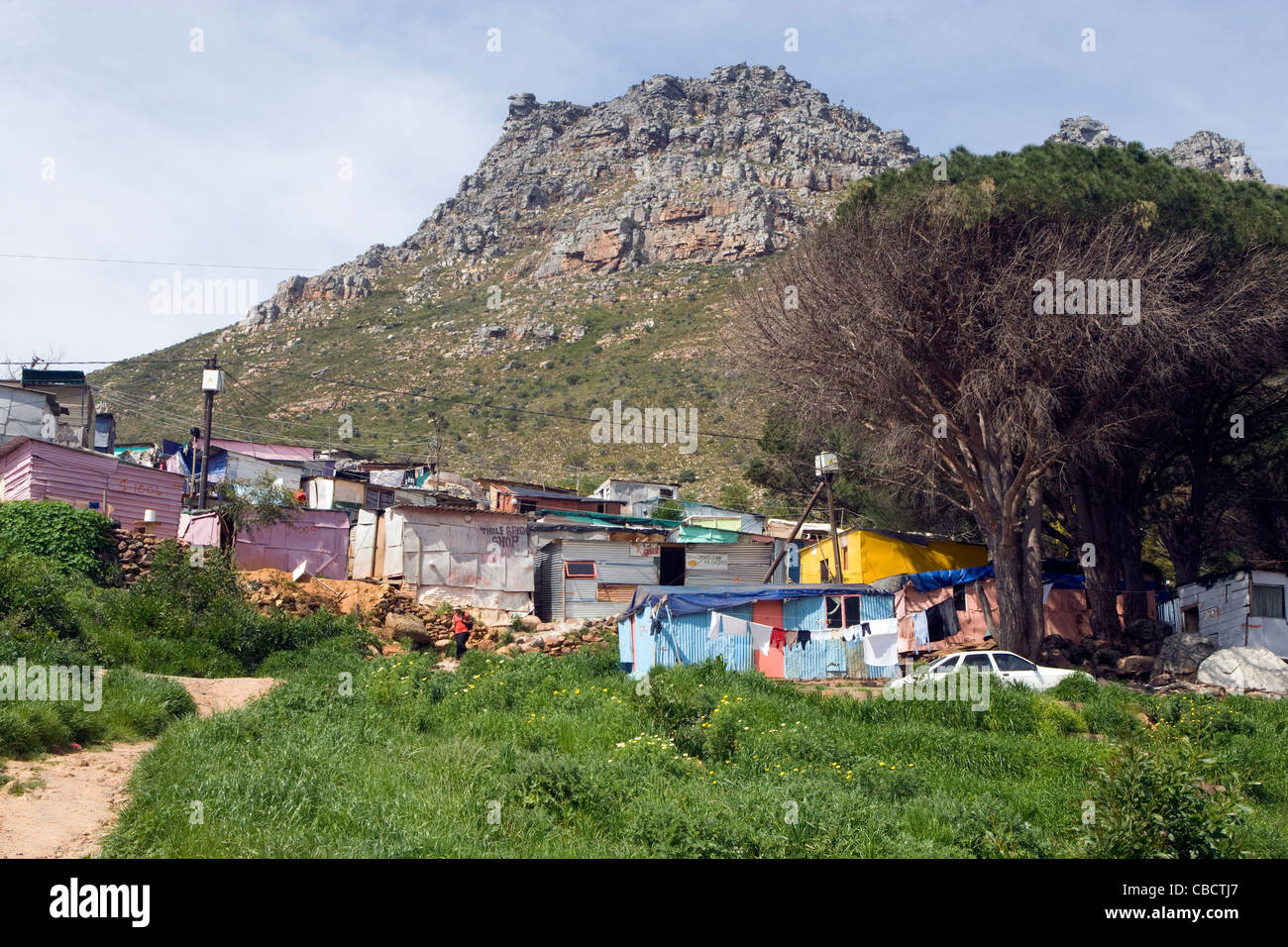 Hout Bay: Imizamo Yethu Township - shacks Stock Photo - Alamy