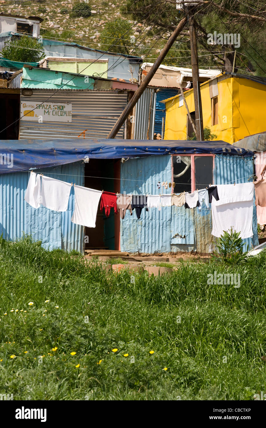 Hout Bay: Imizamo Yethu Township - shacks Stock Photo - Alamy