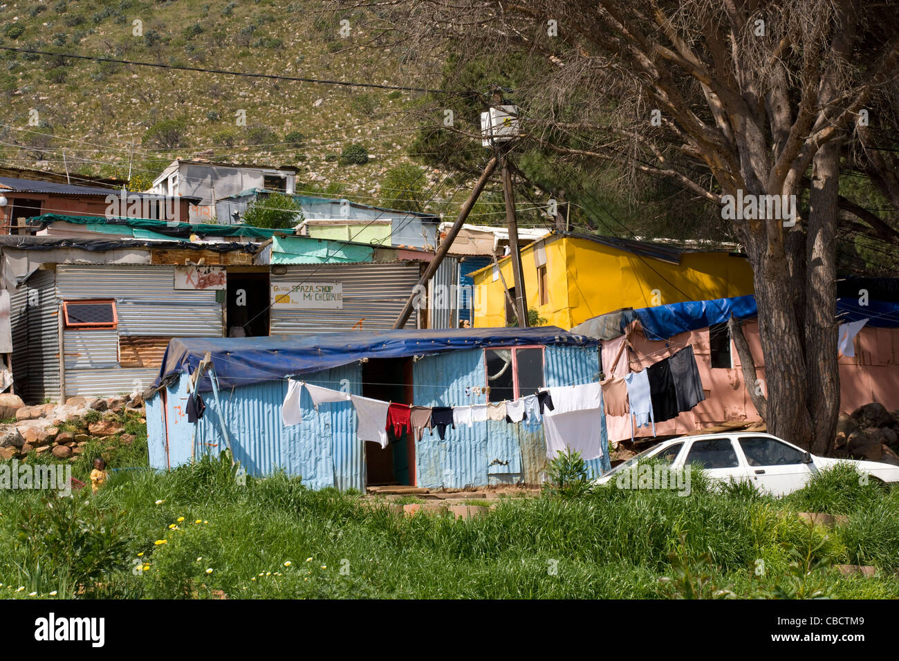 Hout Bay: Imizamo Yethu Township - shacks Stock Photo - Alamy