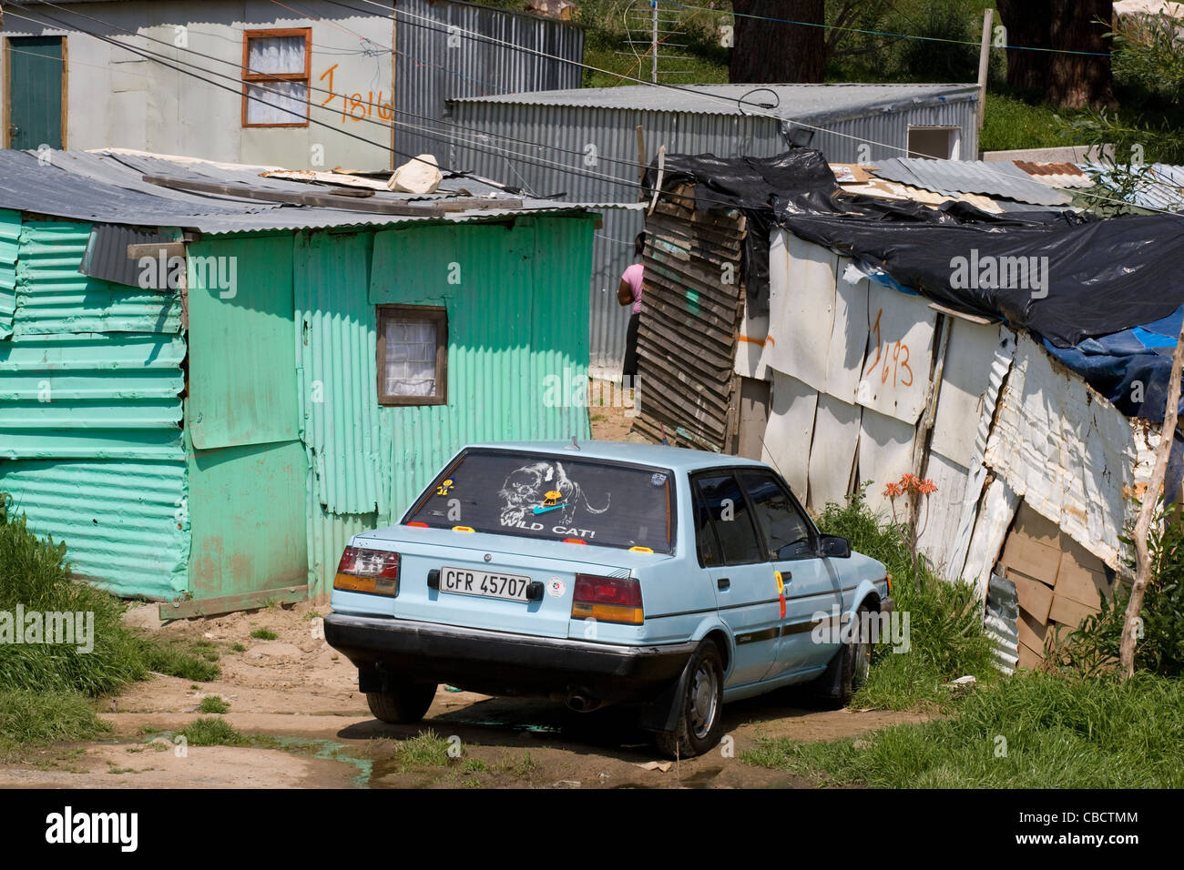 Hout Bay: Imizamo Yethu Township - shacks Stock Photo - Alamy