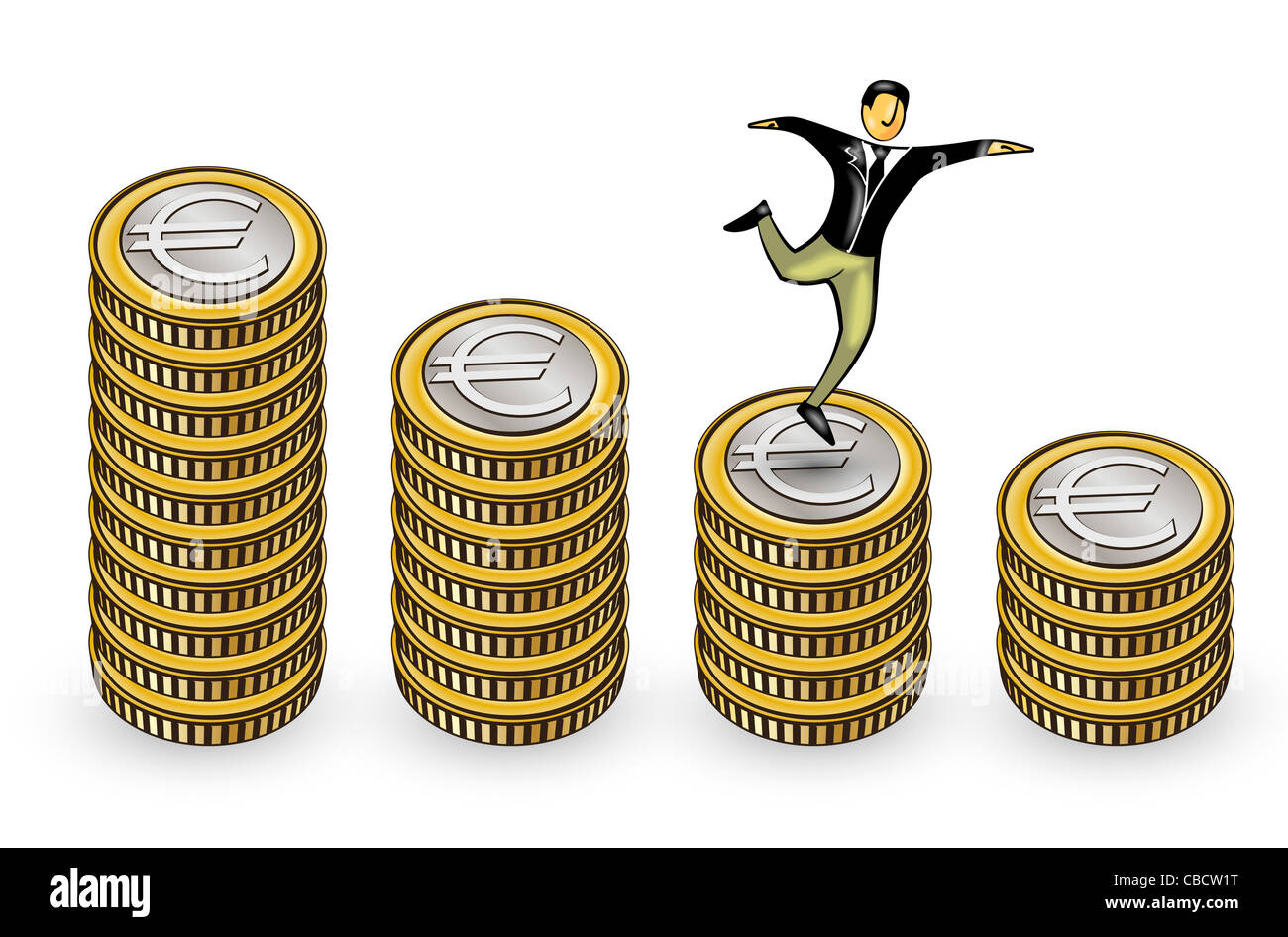 Coin spain map hi-res stock photography and images - Alamy