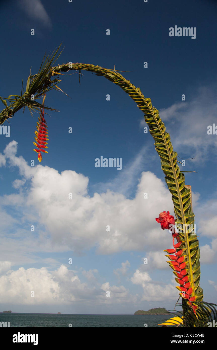 French / African archipelago in the Indian Ocean. Island of Mayotte ...