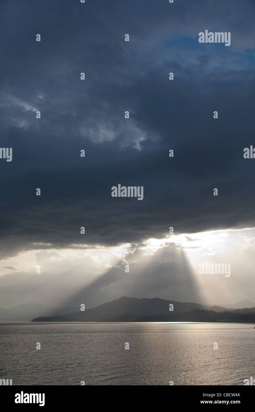 French / African archipelago in the Indian Ocean. Island of Mayotte ...