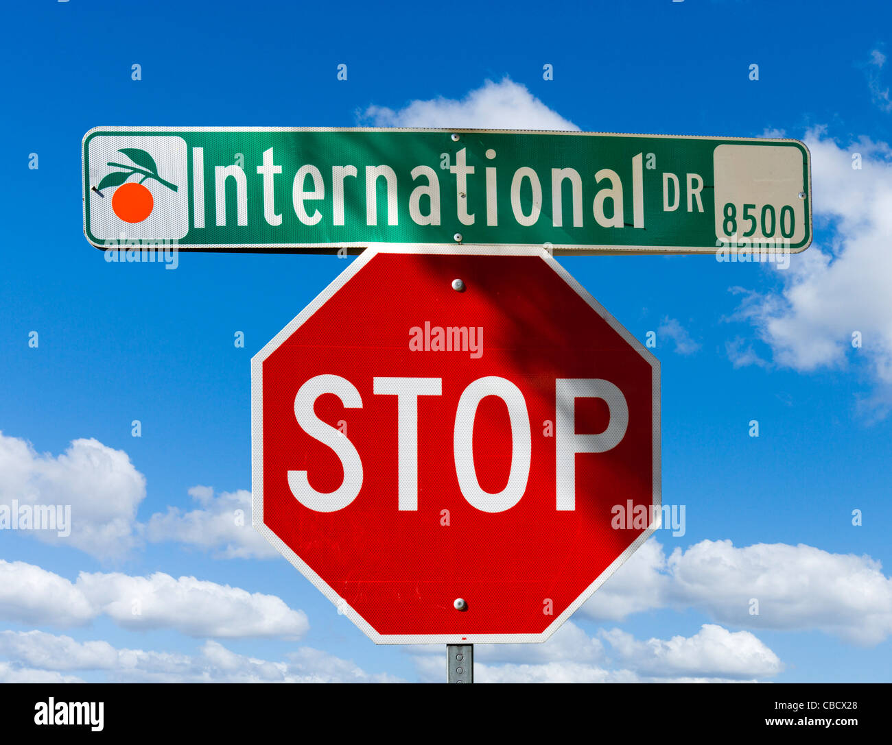 Florida road signs hi-res stock photography and images - Alamy