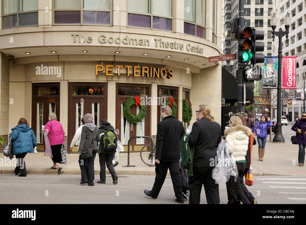 Chicago illinois goodman theatre hi-res stock photography and images ...