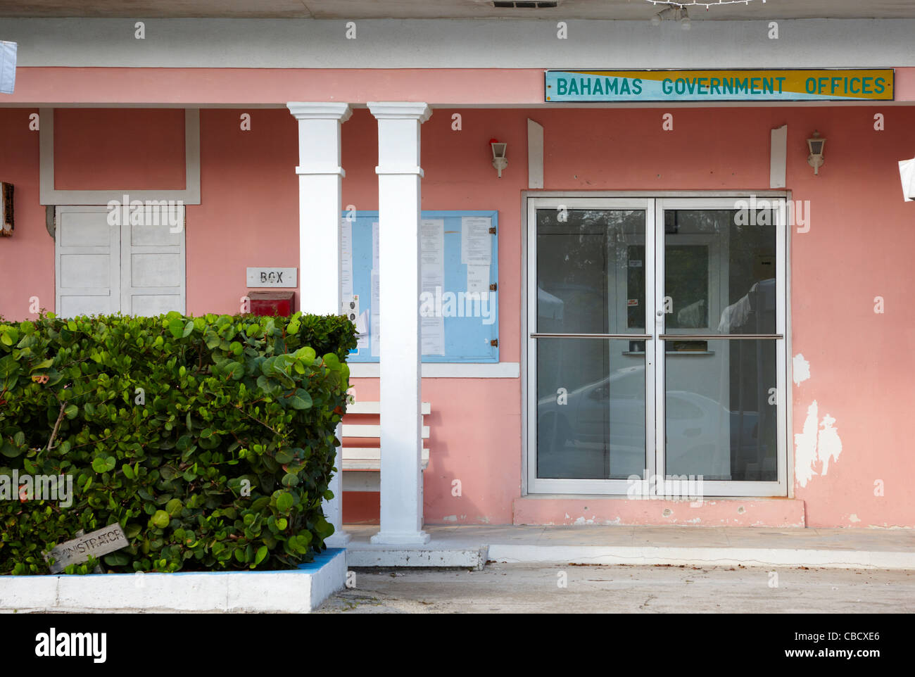 Bahamas Government Offices, San Salvador Island, Bahamas, Caribbean ...