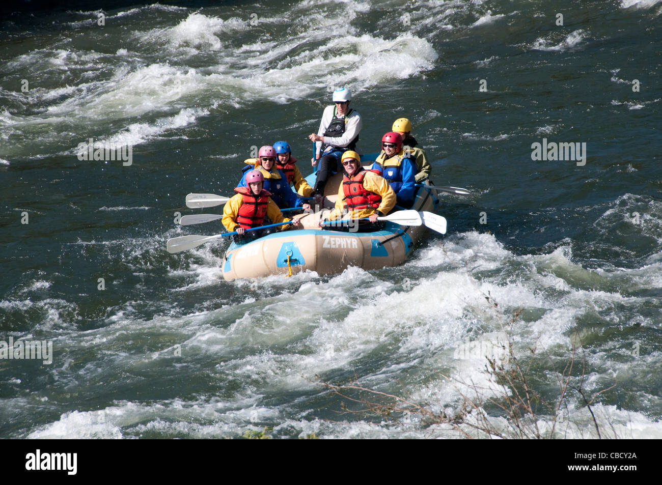 Rafting merced river yosemite hi-res stock photography and images - Alamy