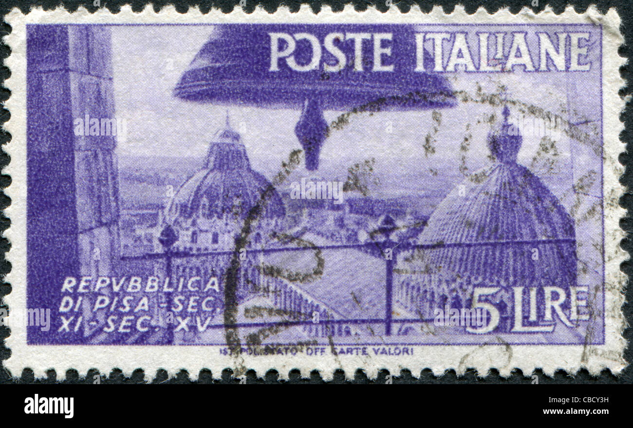 Pisa stamp hi-res stock photography and images - Alamy