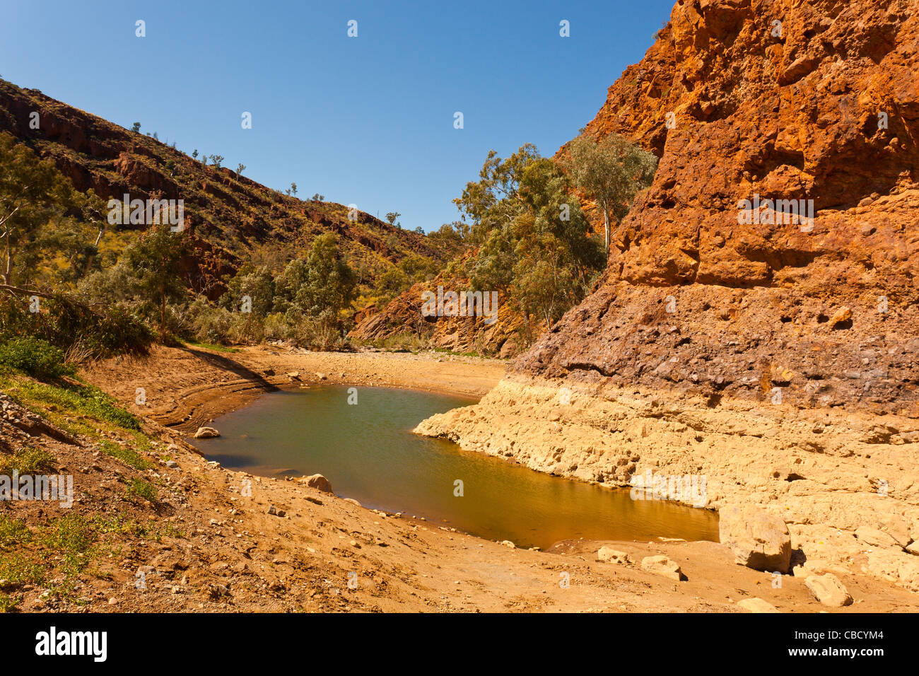 Stubbs Waterhole on Arkaroola Creek in Arkaroola Wilderness Sanctuary ...