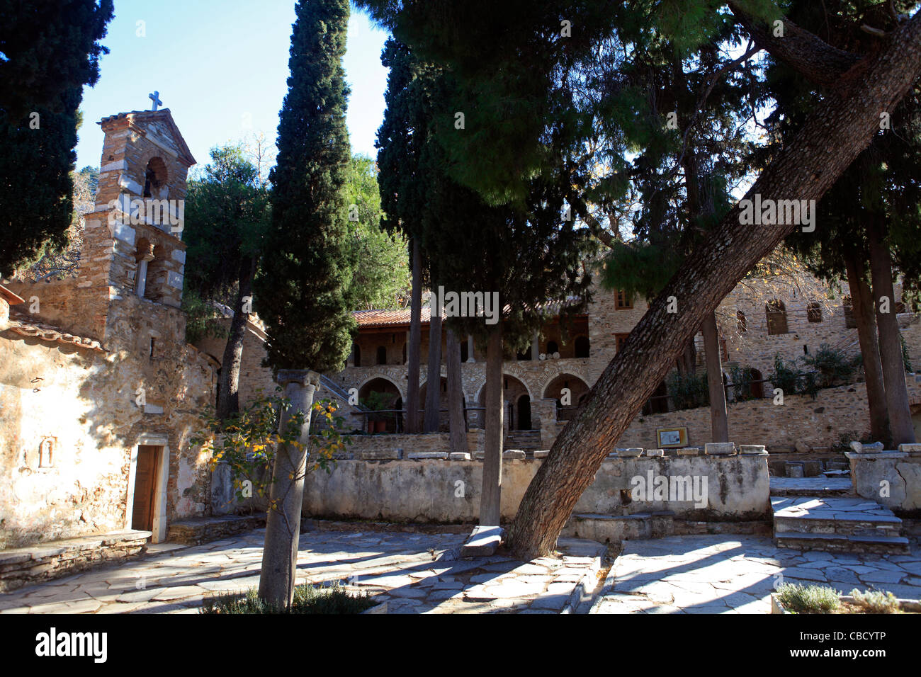 Monastry mount greece hi-res stock photography and images - Alamy