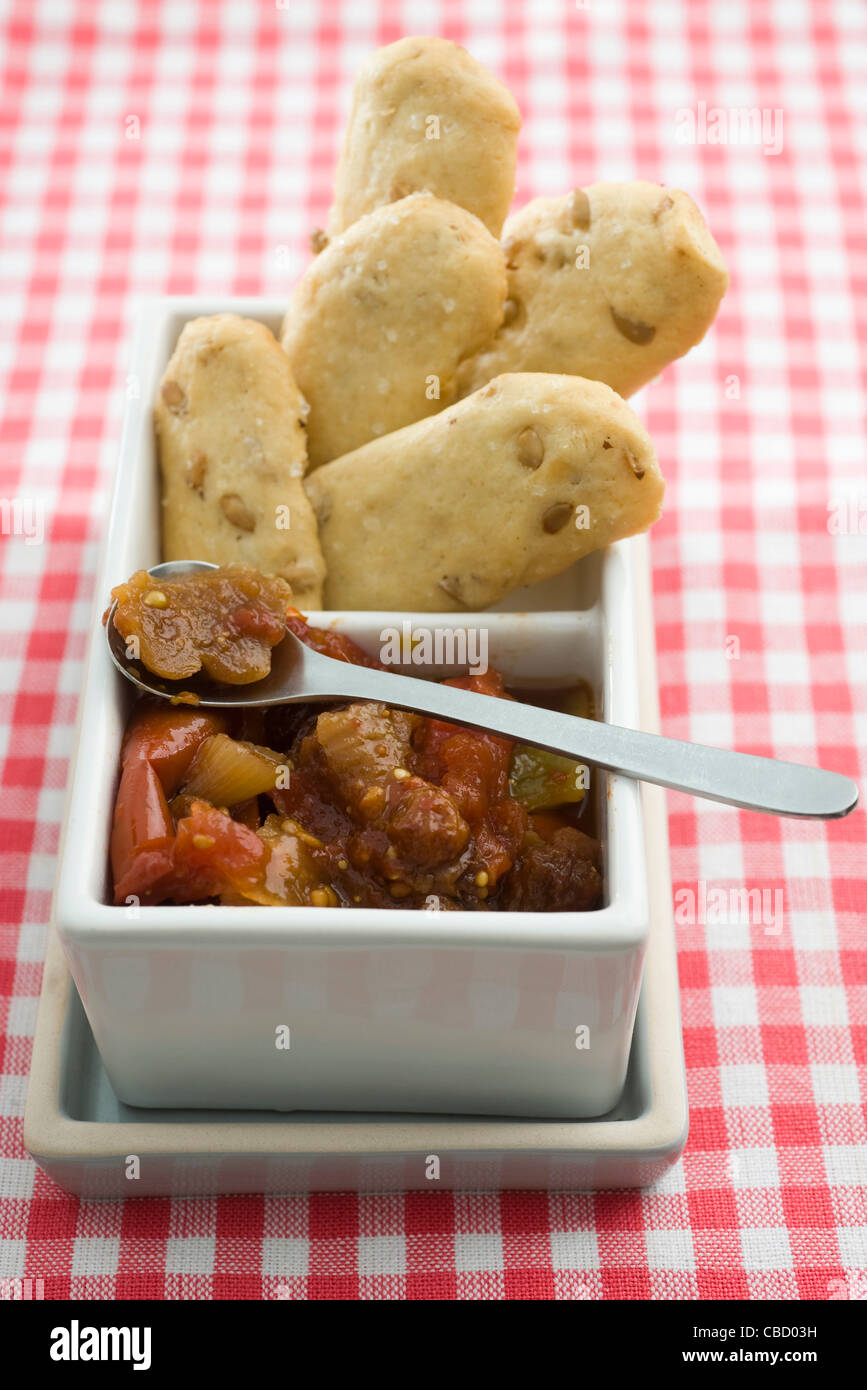 Spoons of chutney hi-res stock photography and images - Alamy