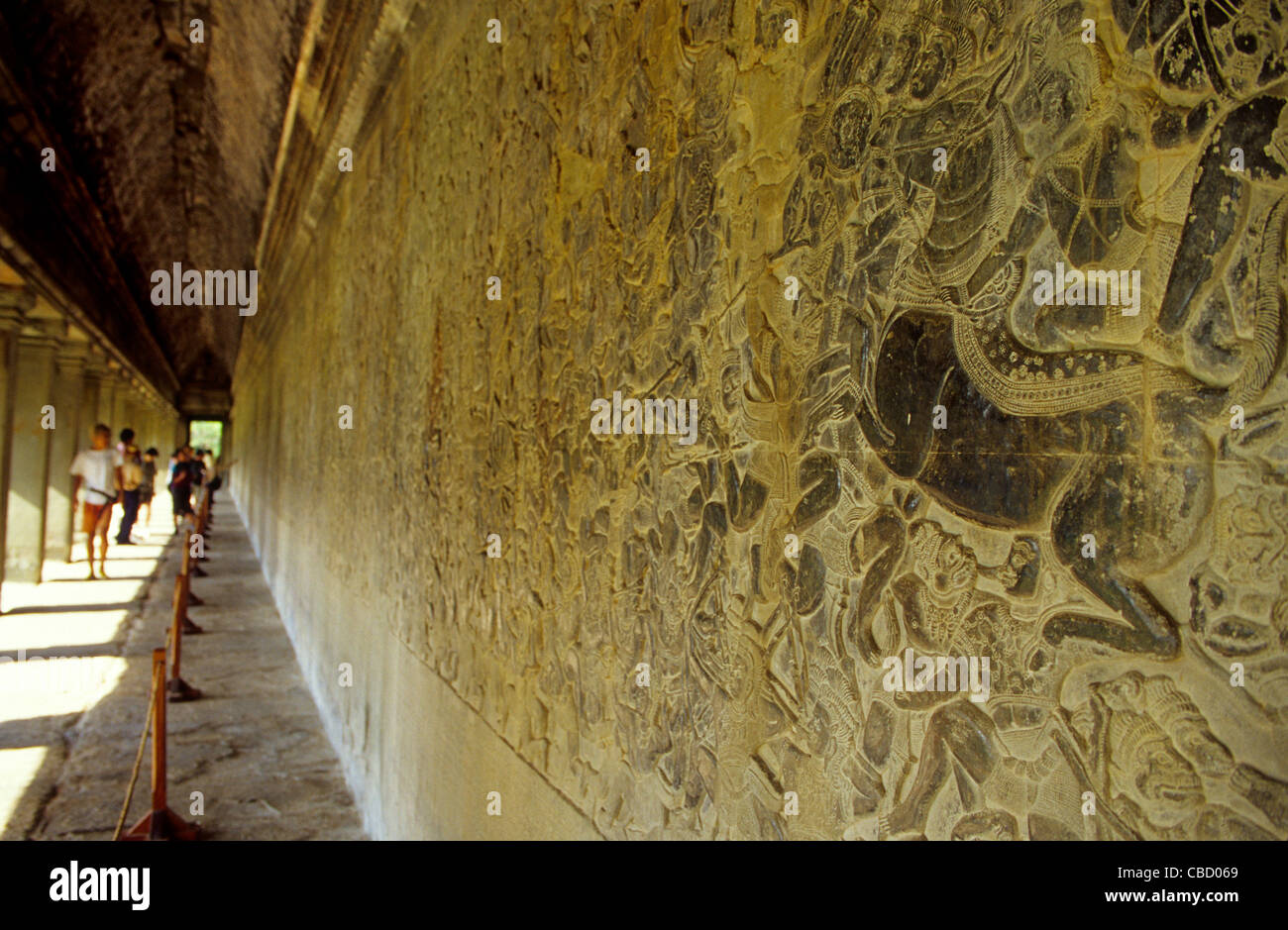 Reliefs, Angkor Wat temple . Angkor. Cambodia Stock Photo - Alamy