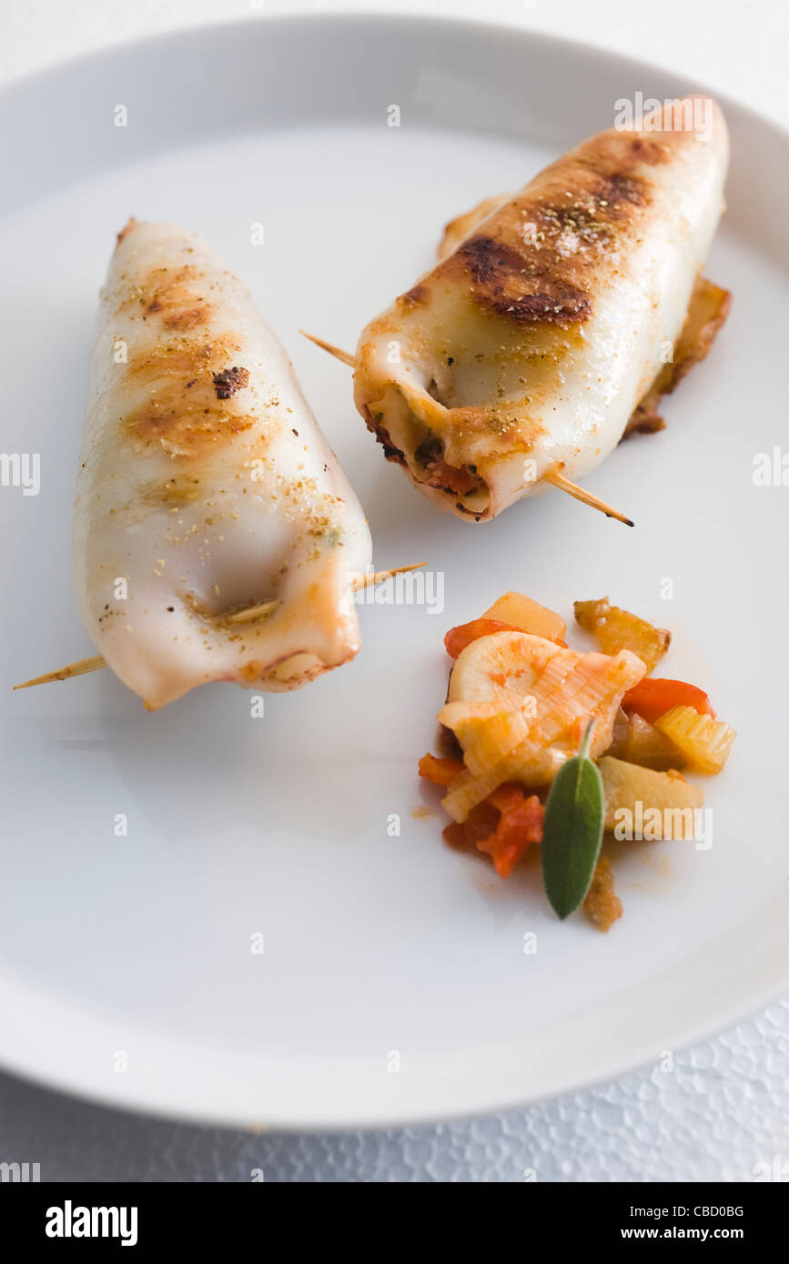 Calamari people hi-res stock photography and images - Alamy