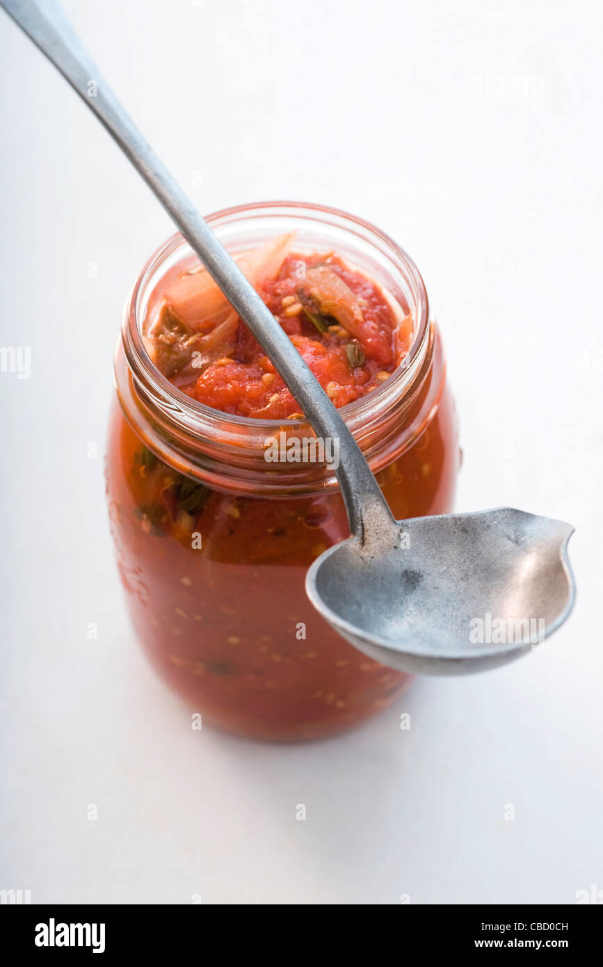 Simple tomato sauce Stock Photo - Alamy