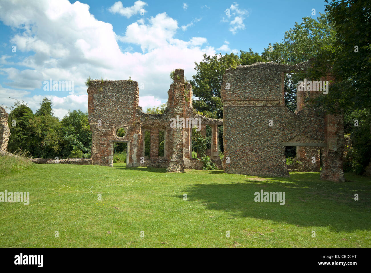 Sopwell Nunnery Ruins St Albans Stock Photo - Alamy