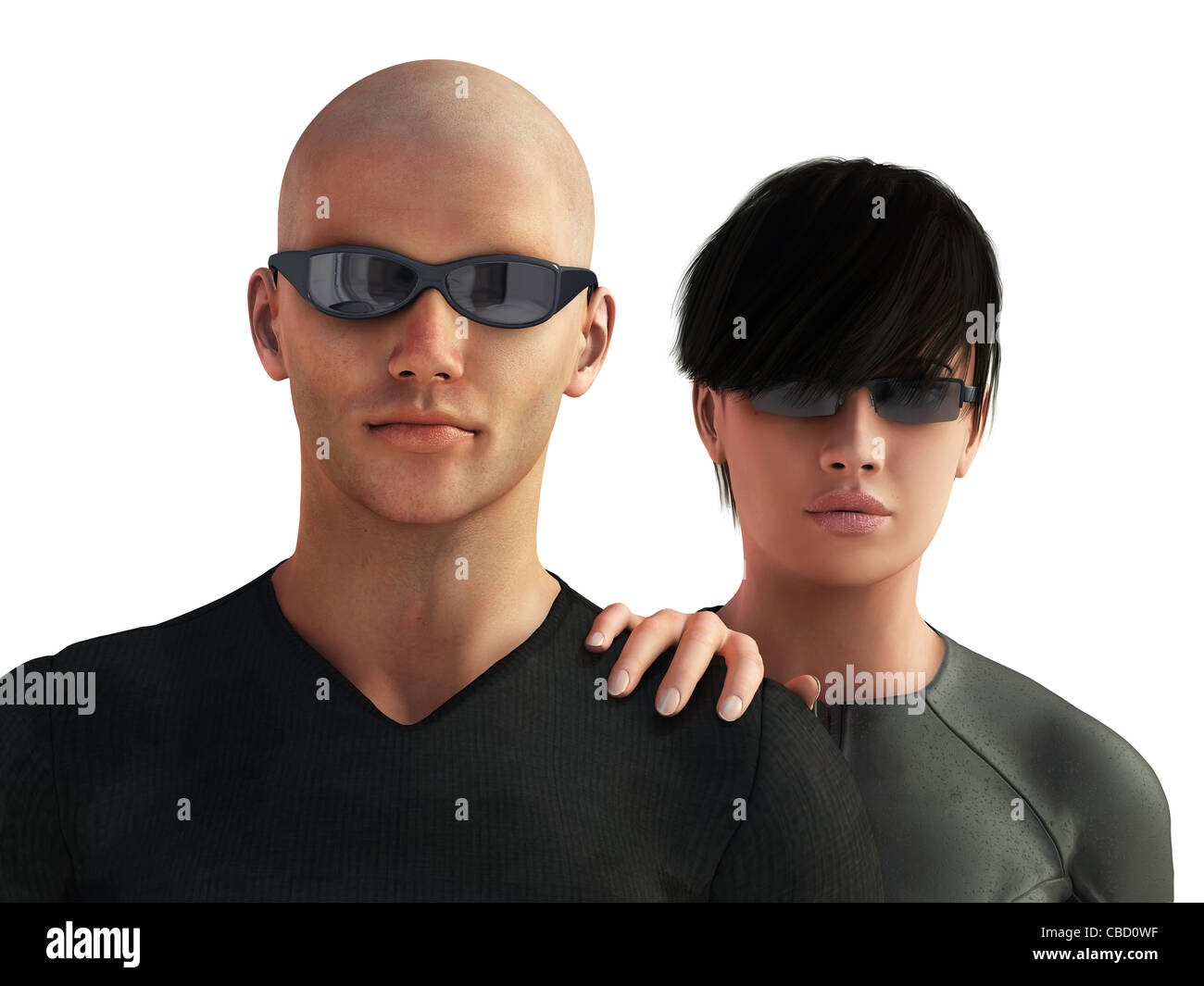 people in black Stock Photo - Alamy