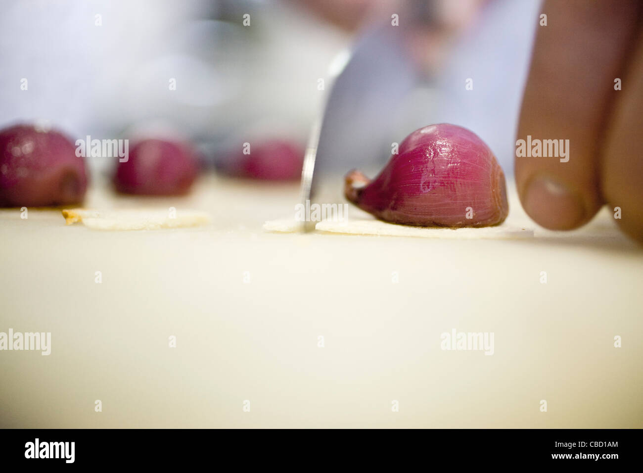 Cutting Red Onions High Resolution Stock Photography and Images - Alamy