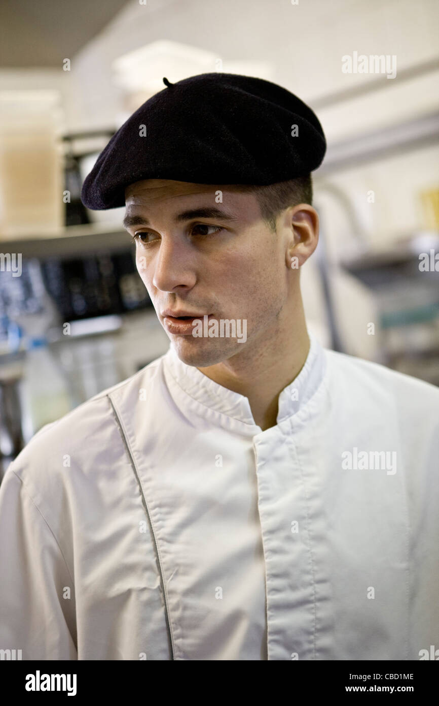 Young chef, portrait Stock Photo - Alamy