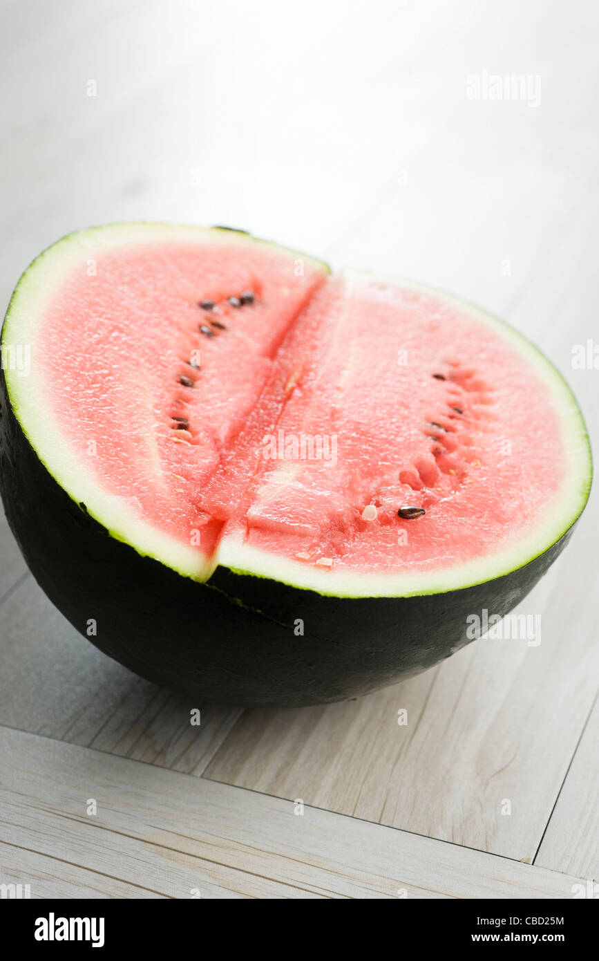 Watermelon cut into sections hi-res stock photography and images - Alamy