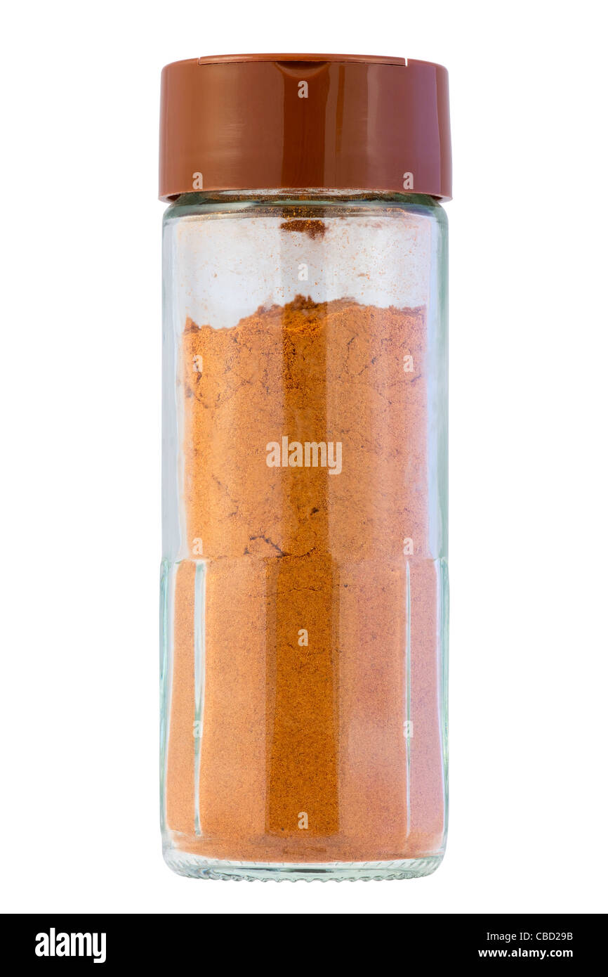 Cinnamon jar on white hi-res stock photography and images - Alamy