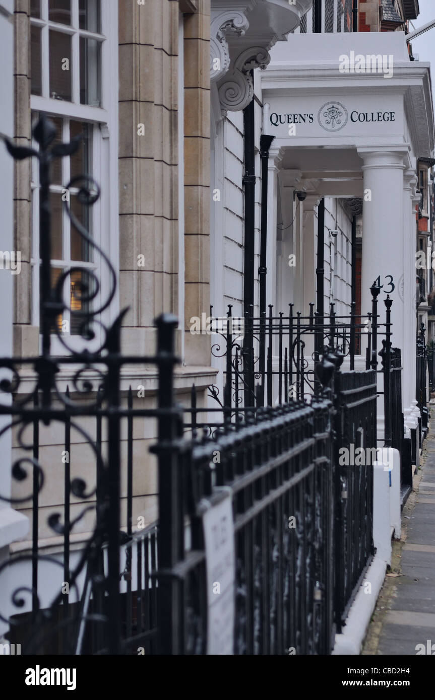 London: Entrance to the traditional old London houses Stock Photo - Alamy