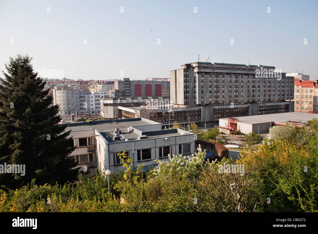 Zizkov quarter, Parukarka garden, park, Prague, city (CTK Photobank ...