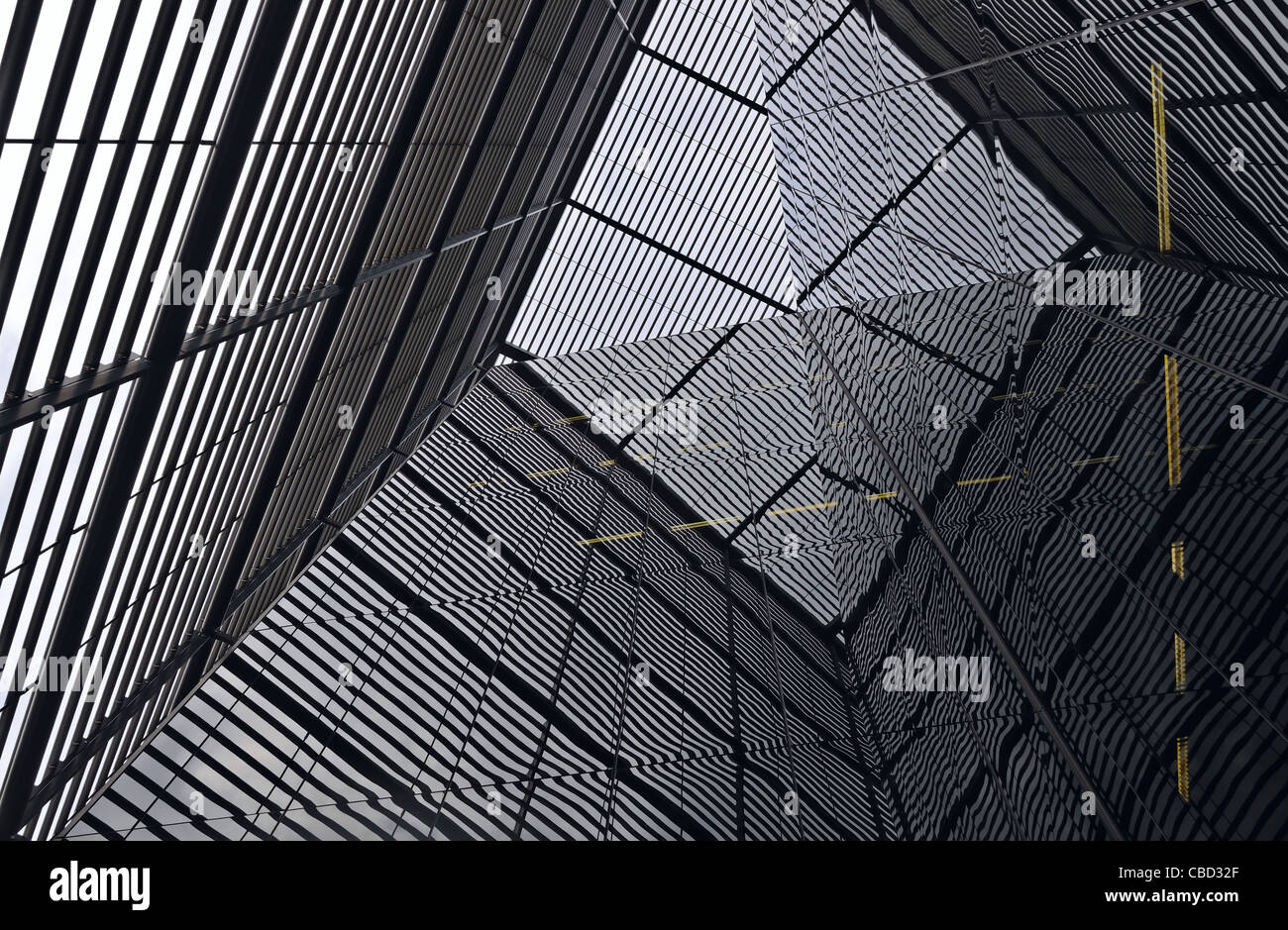 London: Abstract graphic background formed by the architectural designs ...