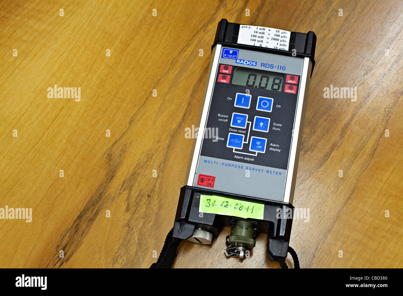 Dosimeter, RDS110 - mobile device for measurement of radiation at the ...