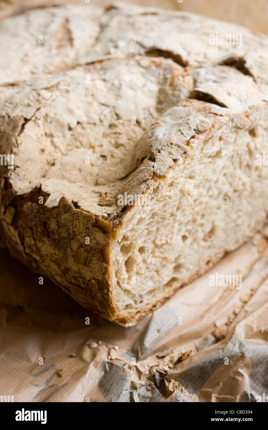 Fresh crusty bread Stock Photo - Alamy