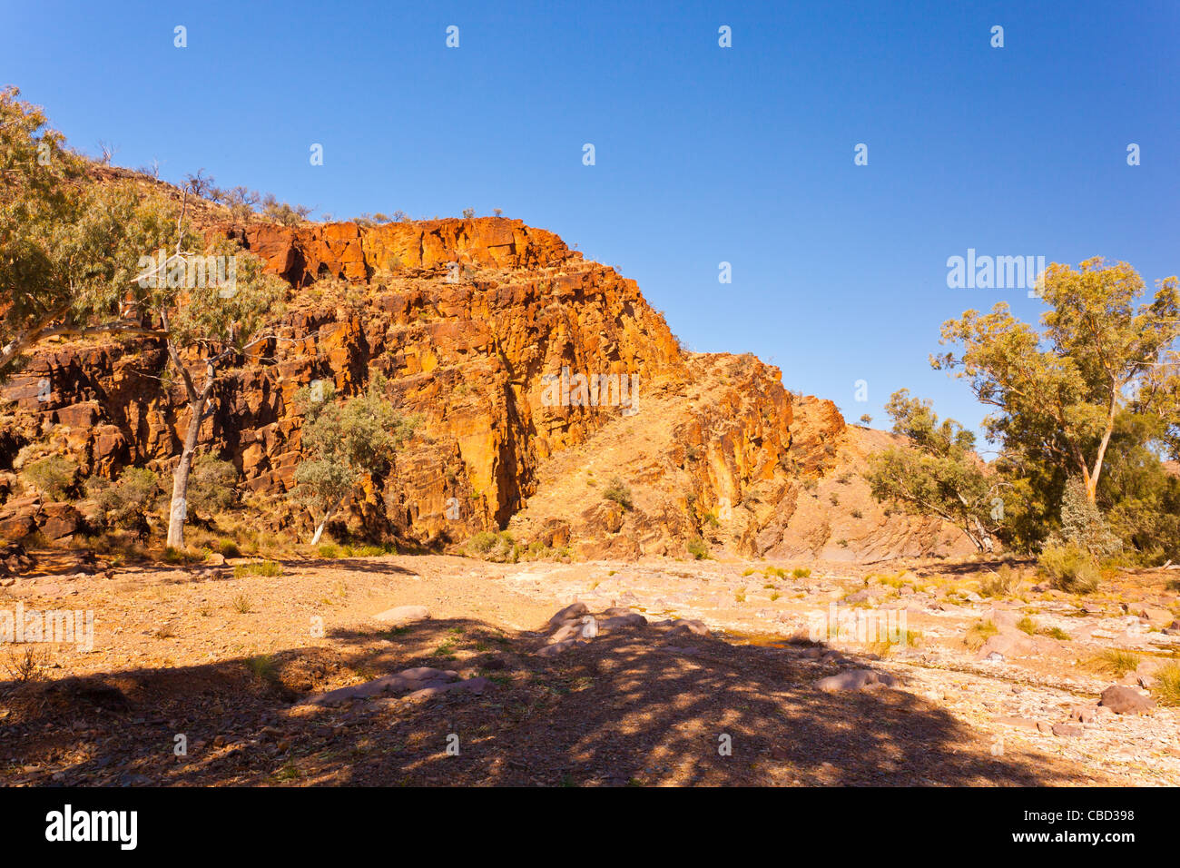 Mount Chambers Creek in Chambers Gorge north of Blinman in the Flinders ...