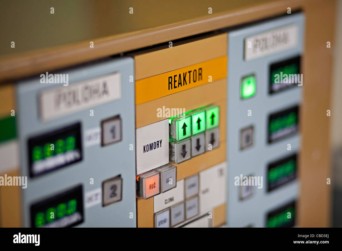 Signalling elements, nuclear reactor LVR-15 in The Nuclear Research ...