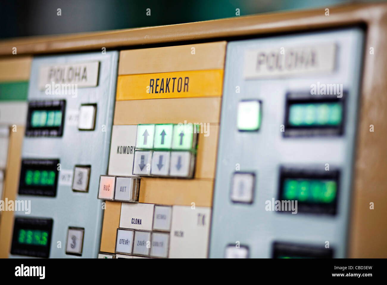 Signalling elements, nuclear reactor LVR-15 in The Nuclear Research ...