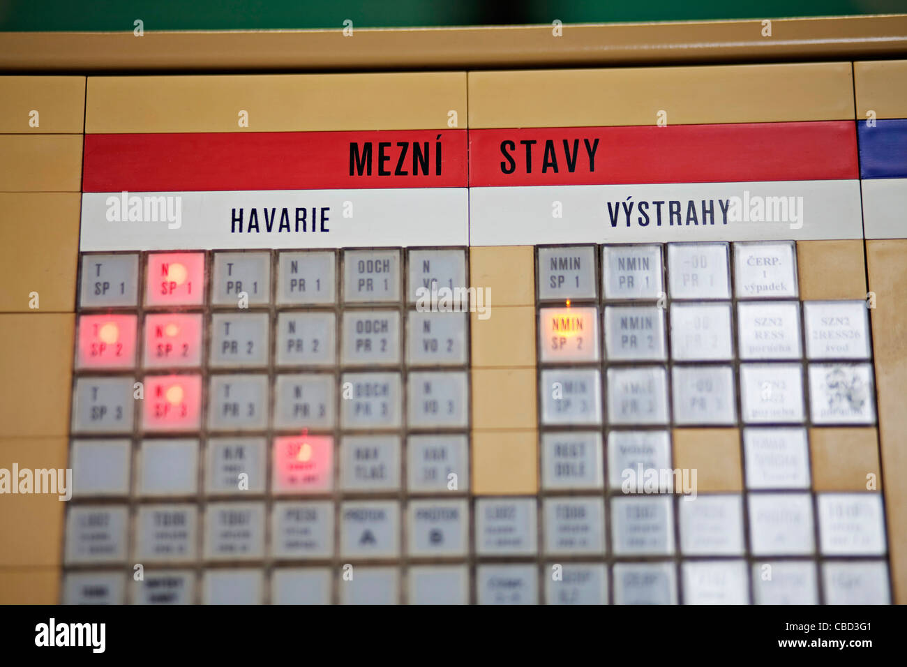 Signalling elements, nuclear reactor LVR-15 in The Nuclear Research ...