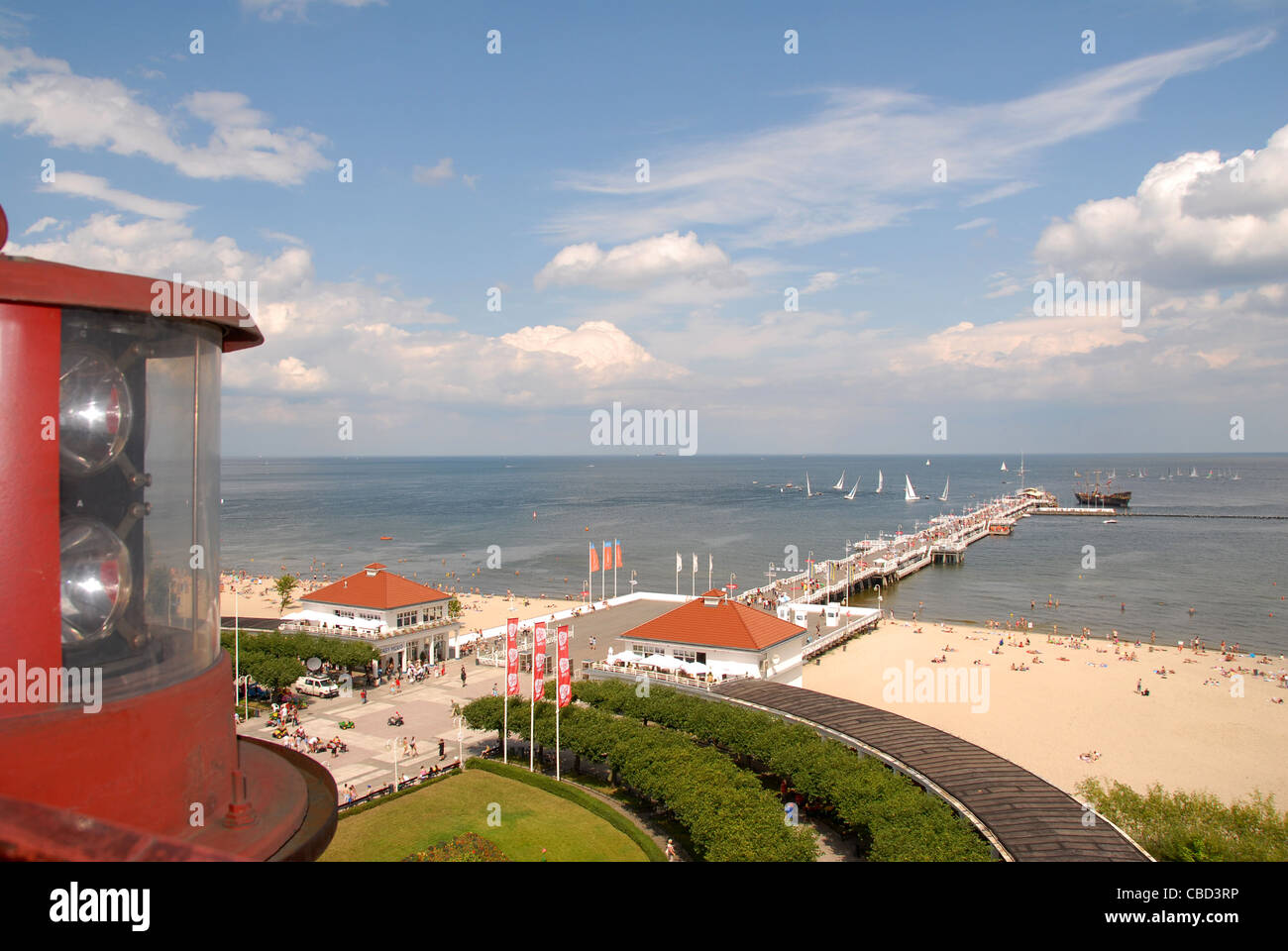 Baltic sea seaside resort hi-res stock photography and images - Alamy