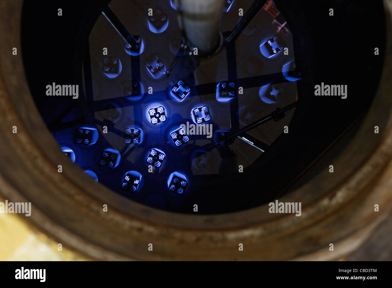 Wet reservoir of nuclkear reactor LVR-15, fuel IRT - 2M in the Nuclear ...