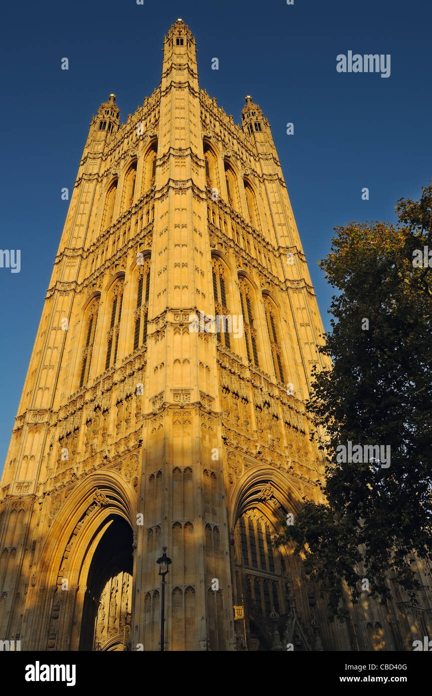London: The Victoria Tower Stock Photo - Alamy