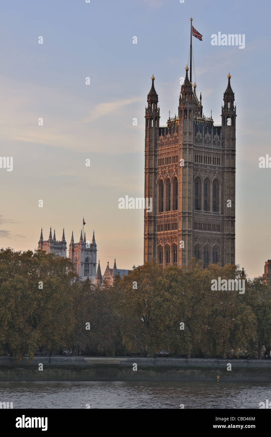 London: The Victoria Tower Stock Photo - Alamy