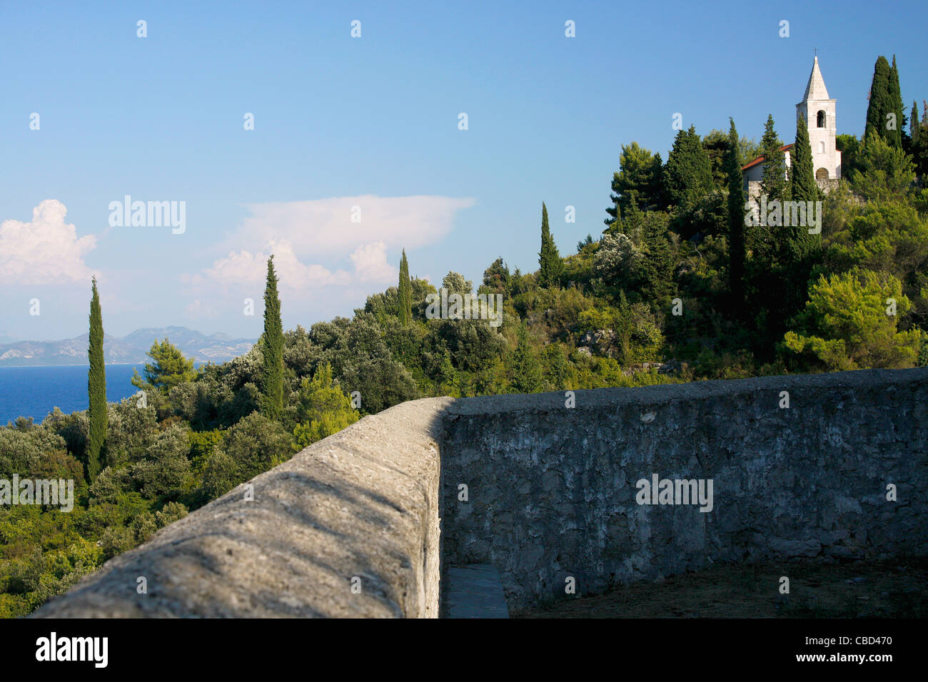 Church of St. Roko (Crkva Sv Roka) in Trpanj, Croatia Stock Photo - Alamy