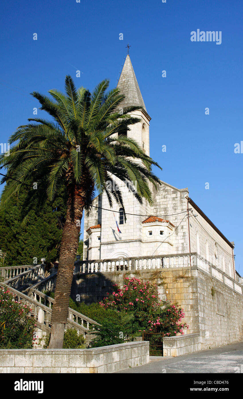 Church of St. Peter and Paul in Trpanj, Croatia Stock Photo - Alamy