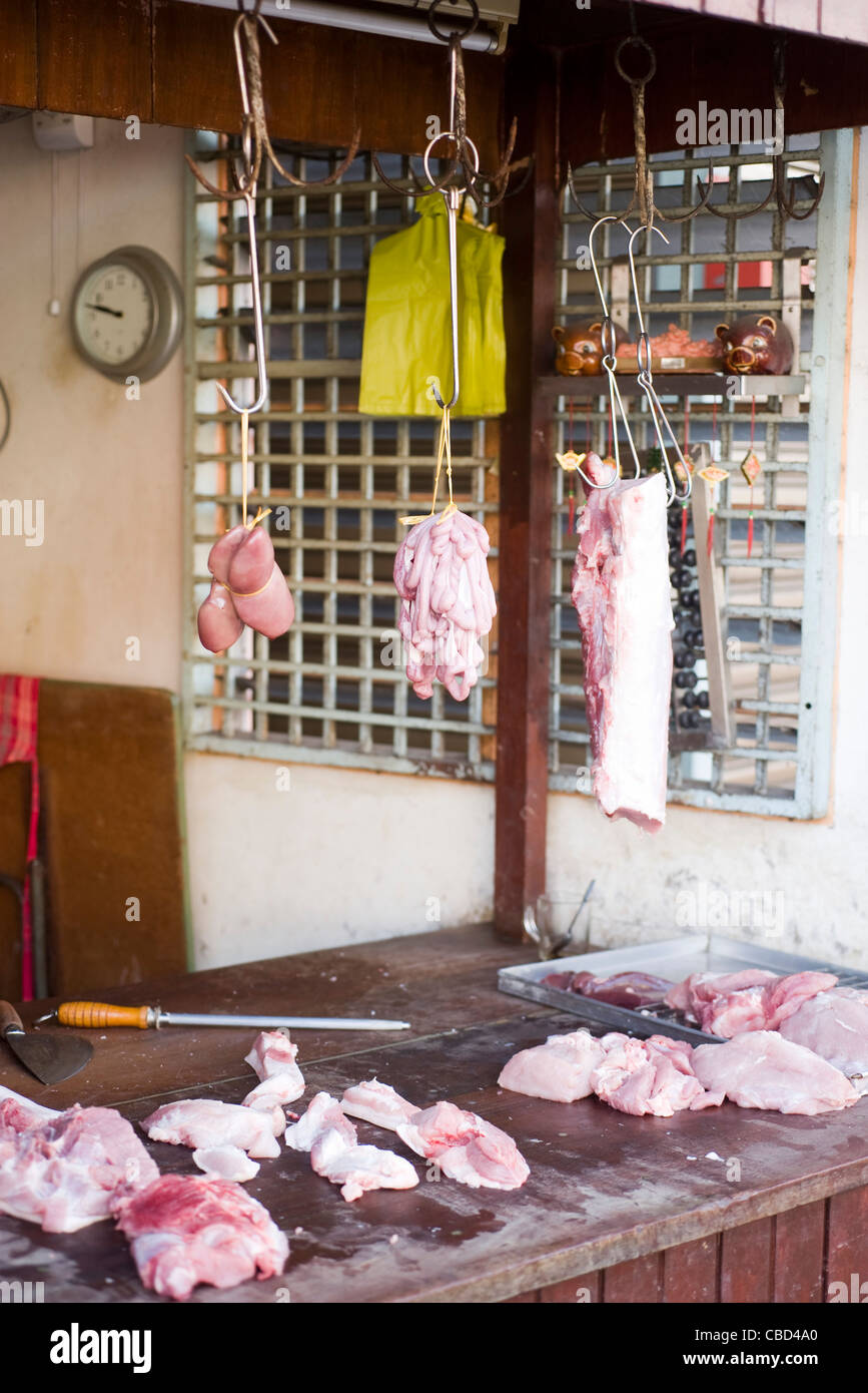 Butchers overall hi-res stock photography and images - Alamy