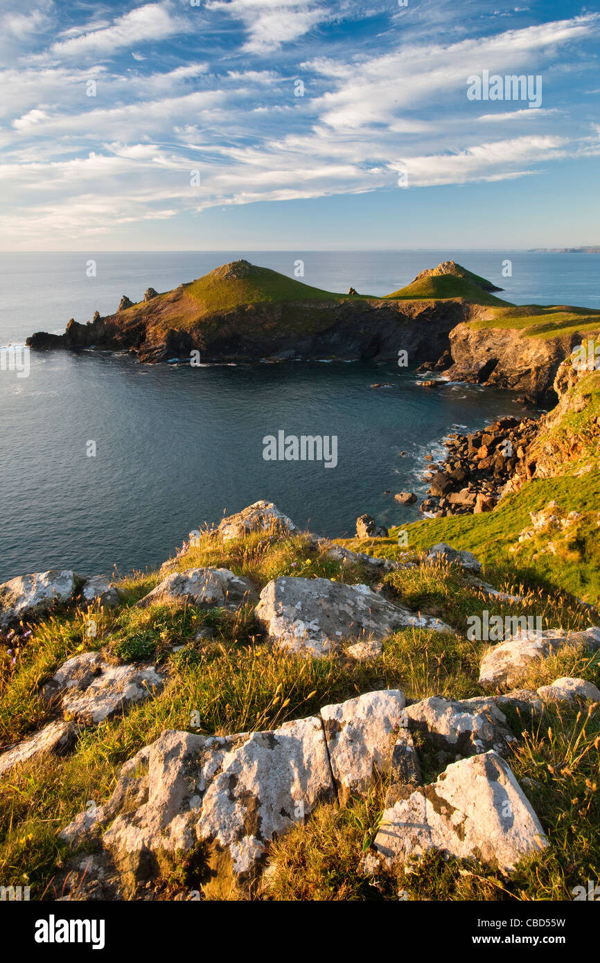 The Rumps at Pentire Head in Cornwall, England, UK Stock Photo - Alamy