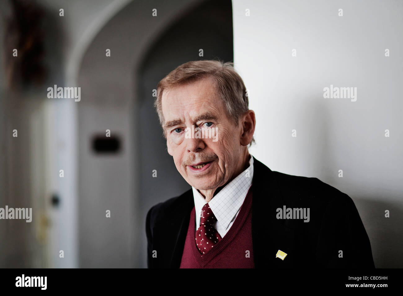 Photo of former czech president vaclav havel hi-res stock photography ...