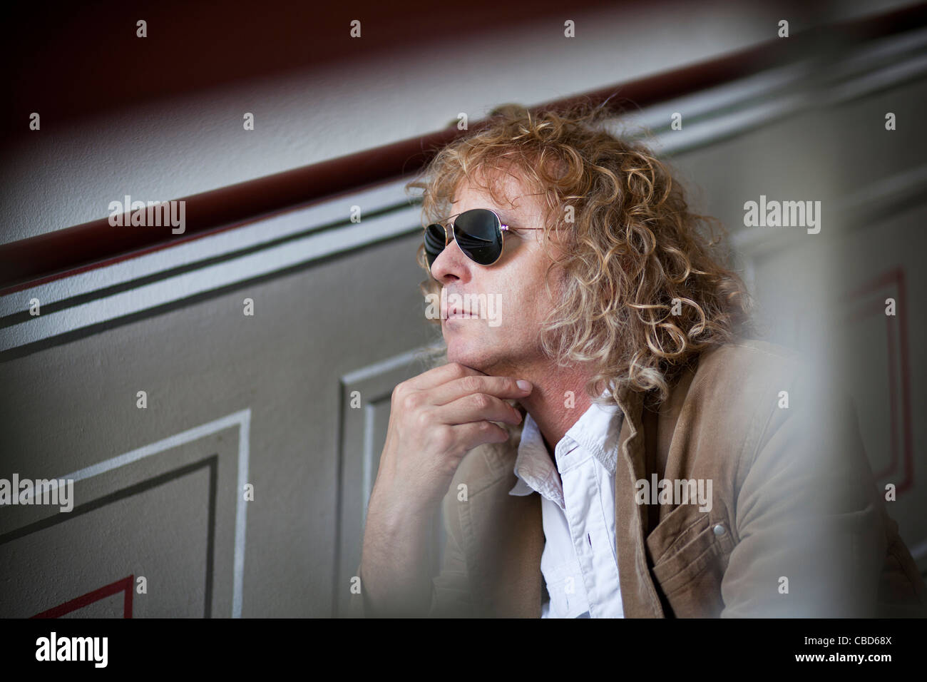 Slovak singer Peter Nagy pictured in Prague, Czech Republic, on May 23 ... Slovak singer Peter Nagy pictured in Prague, Czech Republic, on May 23 ...