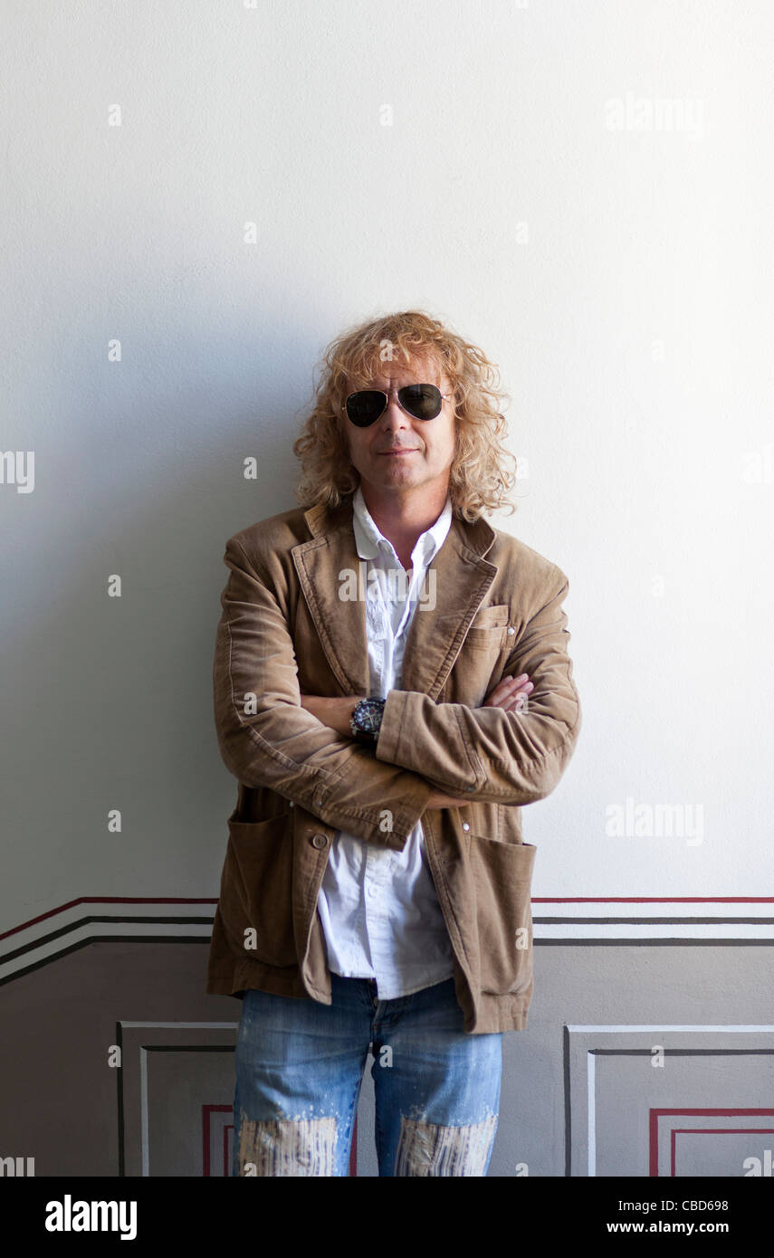 Slovak singer Peter Nagy pictured in Prague, Czech Republic, on May 23 ... Slovak singer Peter Nagy pictured in Prague, Czech Republic, on May 23 ...