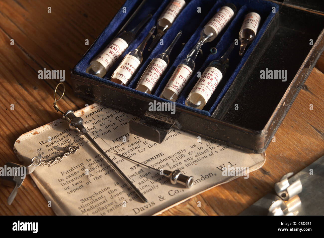 Medical first aid kit for serving officers on ships during wwii with ...