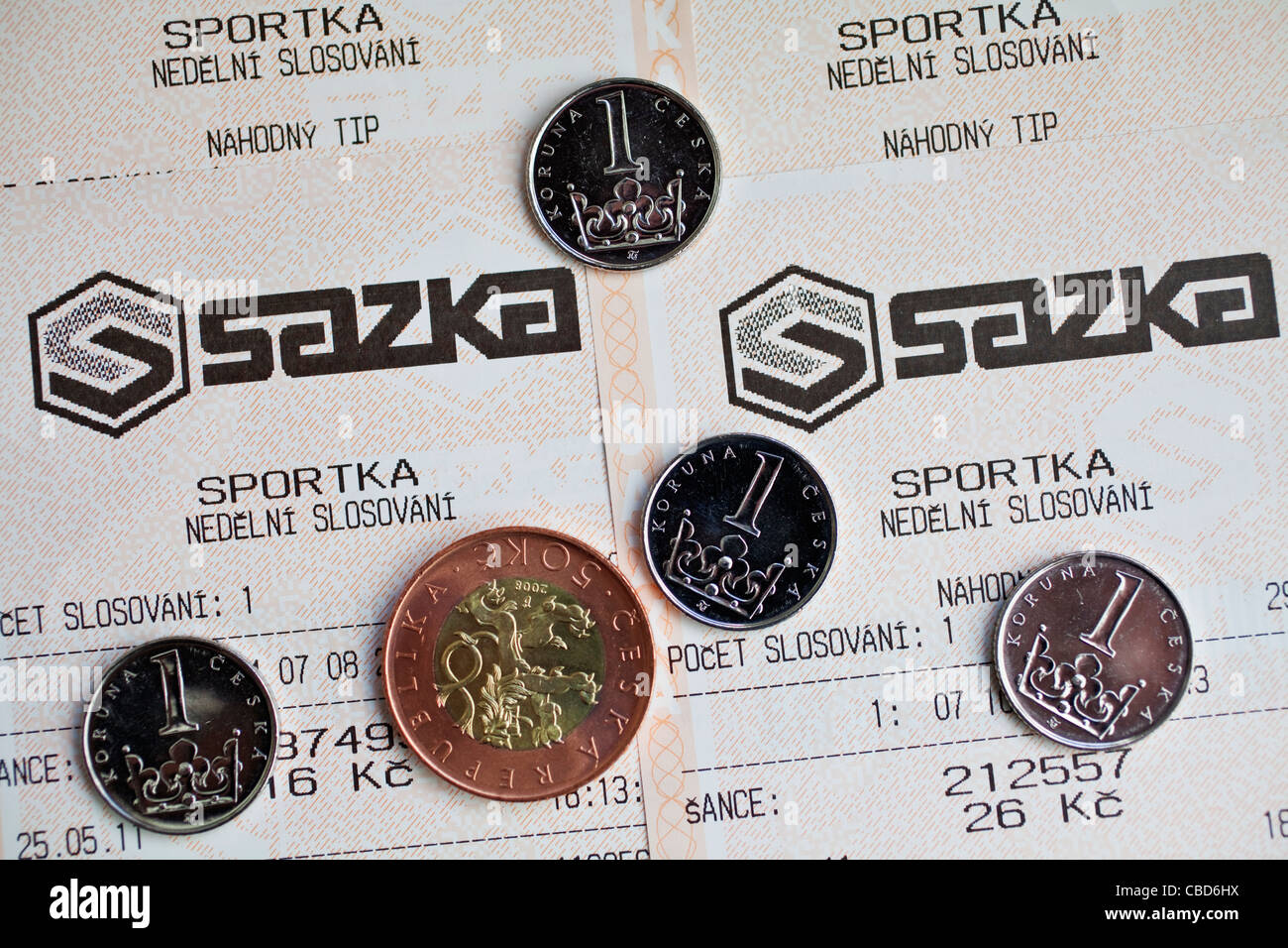 Sazka hi-res stock photography and images - Alamy