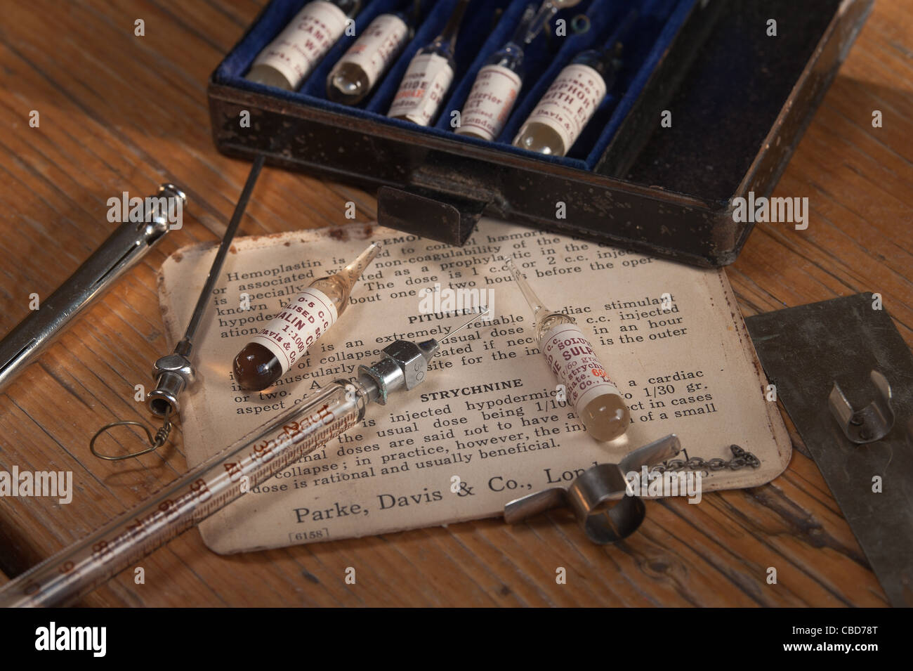 Medical first aid kit for serving officers on ships during wwii with ...